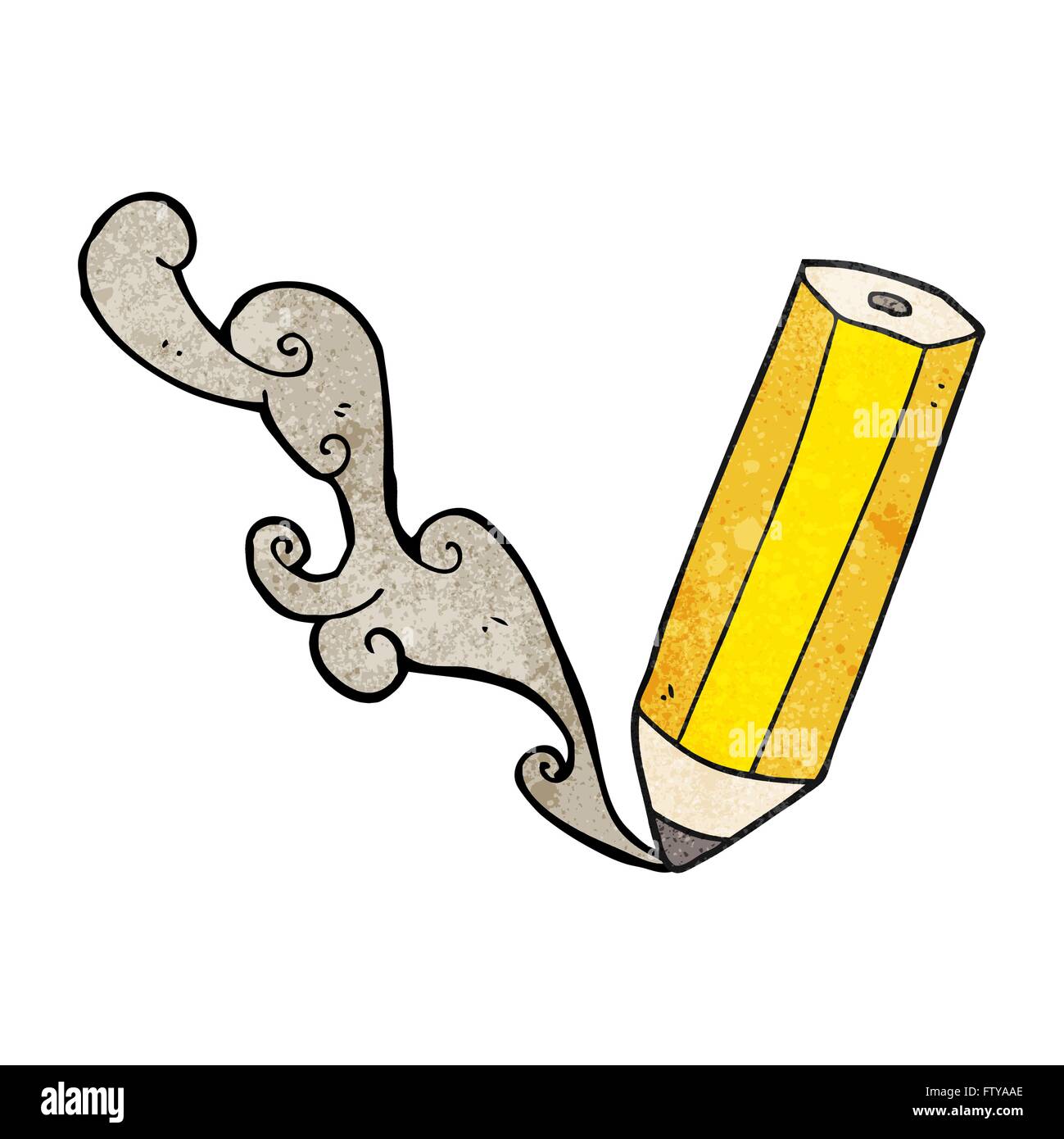 freehand drawn texture cartoon pencil scribbling Stock Vector Image ...