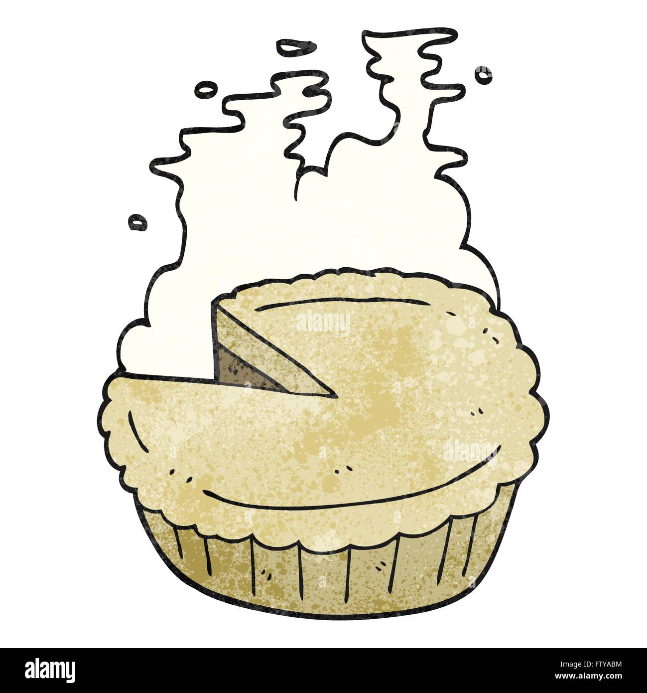 freehand drawn texture cartoon pie Stock Vector Image & Art - Alamy
