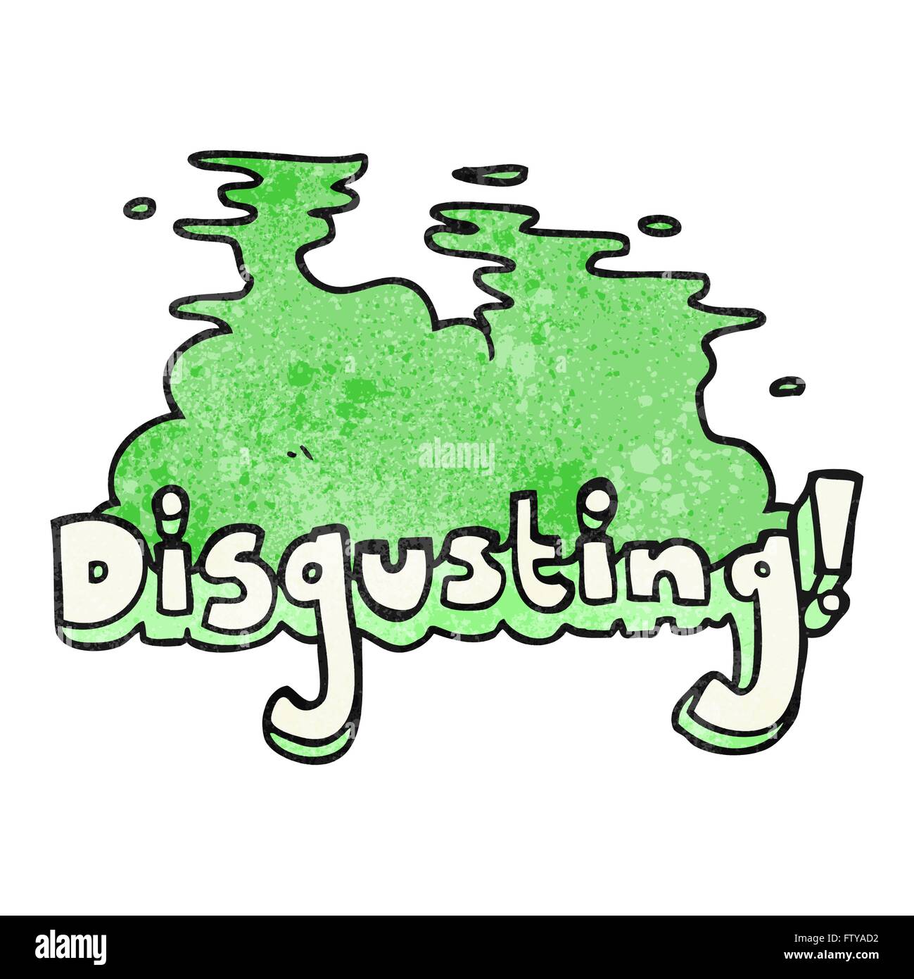 disgusting freehand drawn texture cartoon Stock Vector Image & Art - Alamy
