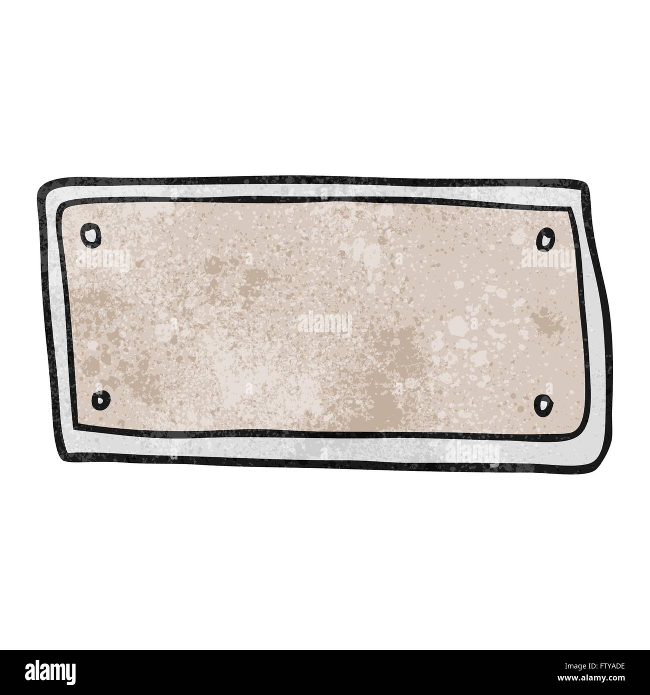 freehand drawn texture cartoon blank sign Stock Vector Image & Art - Alamy