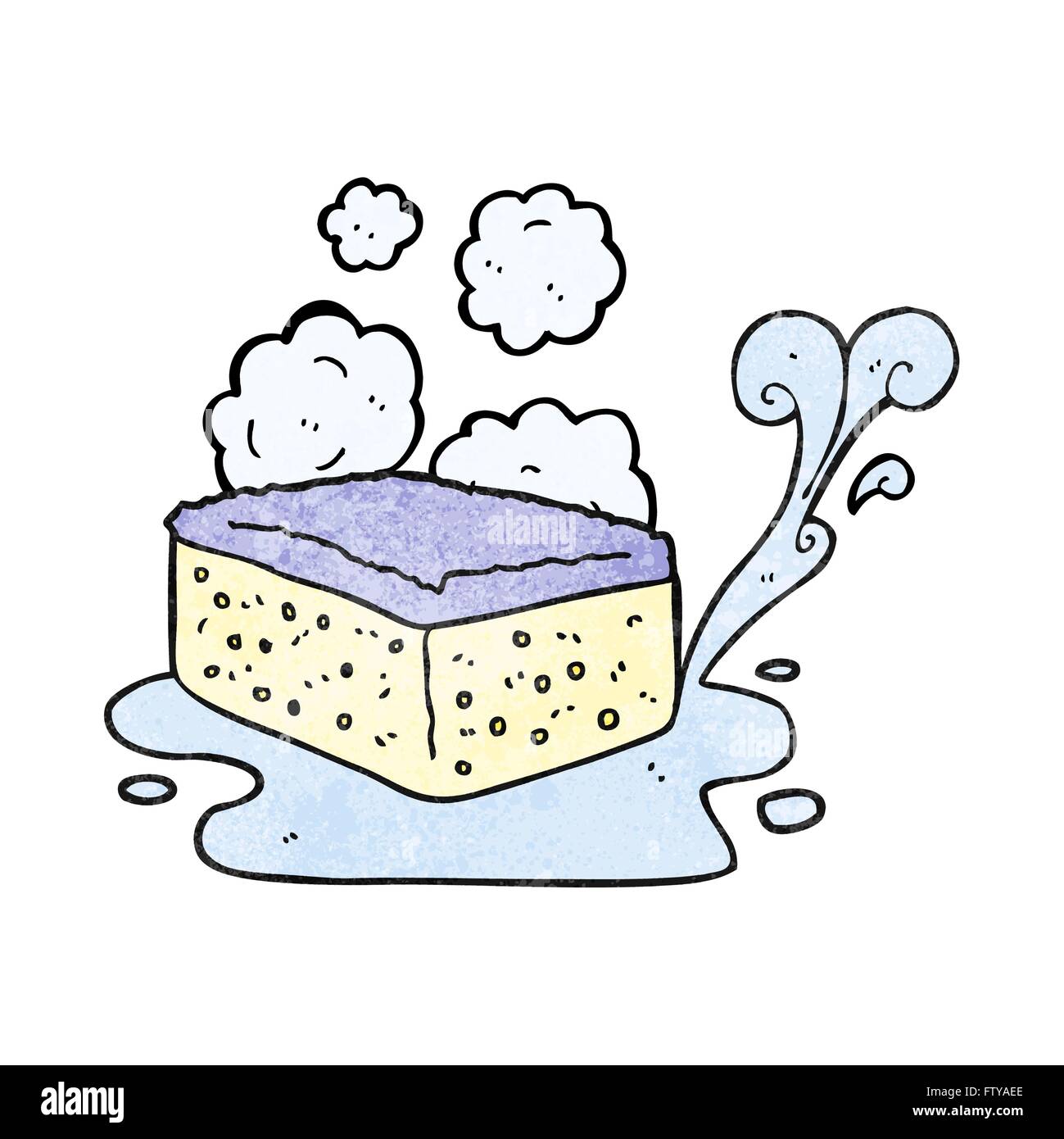 freehand drawn texture cartoon sponge Stock Vector Image & Art - Alamy
