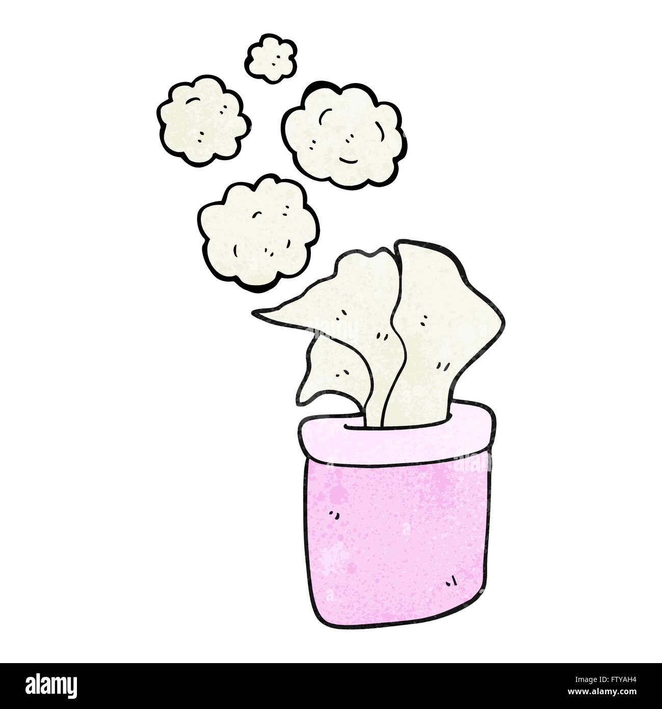 freehand drawn texture cartoon box of tissues Stock Vector Image & Art ...