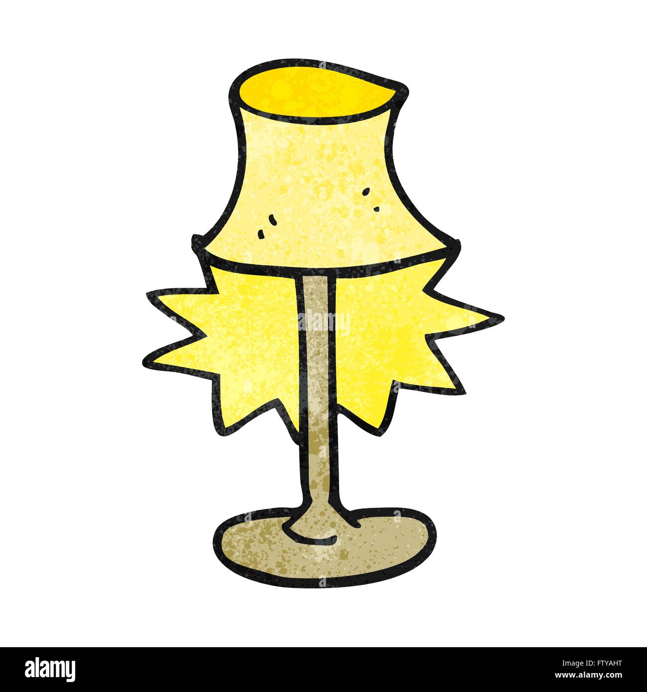 freehand drawn texture cartoon lamp Stock Vector Image & Art - Alamy