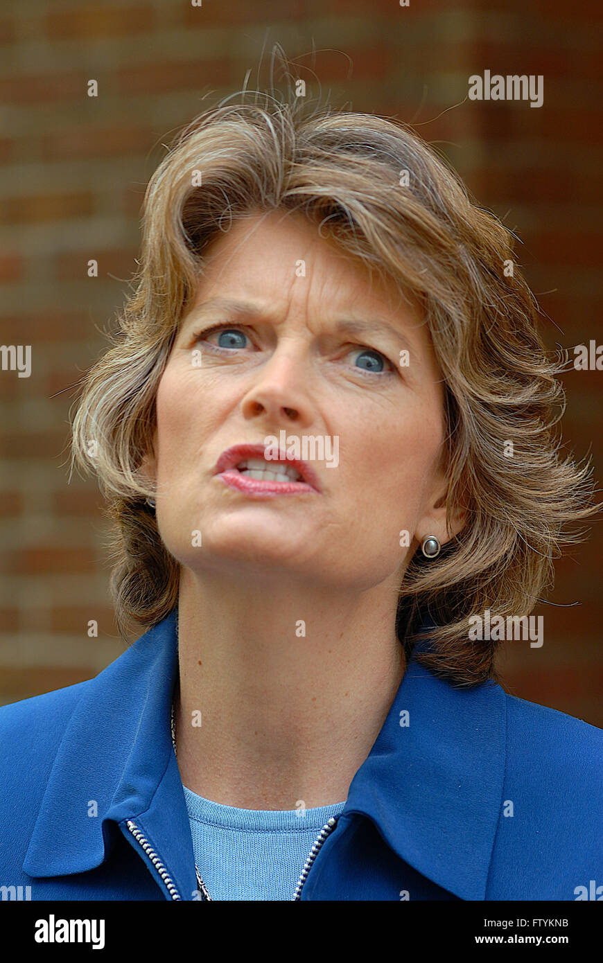 United states senator lisa murkowski republican of alaska hi-res stock ...