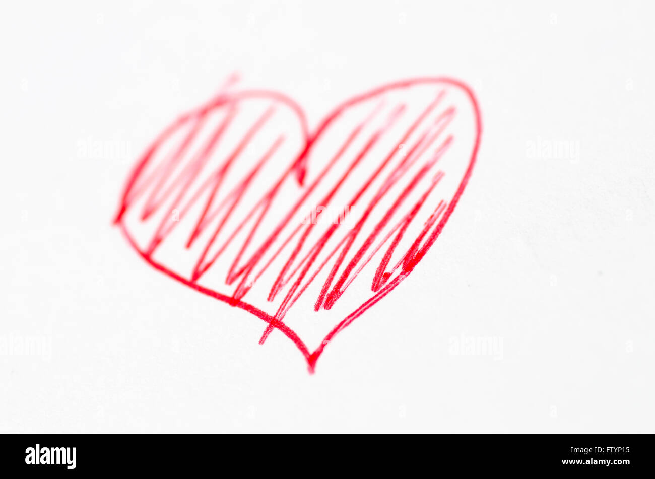 Heart shape hand on Cut Out Stock Images & Pictures - Alamy