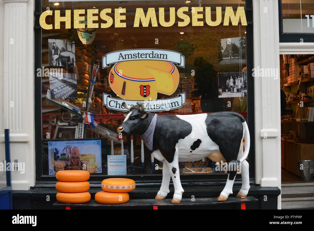 Cheese Museum in Amsterdam, The Netherlands Stock Photo - Alamy