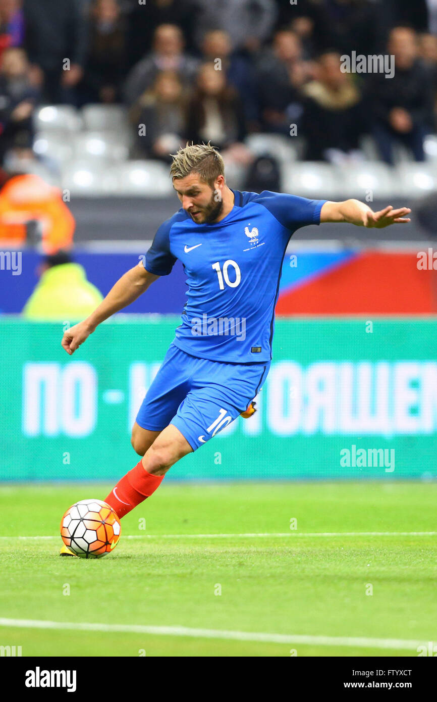 Stade de France, Paris, France. 29th Mar, 2016. International football ...