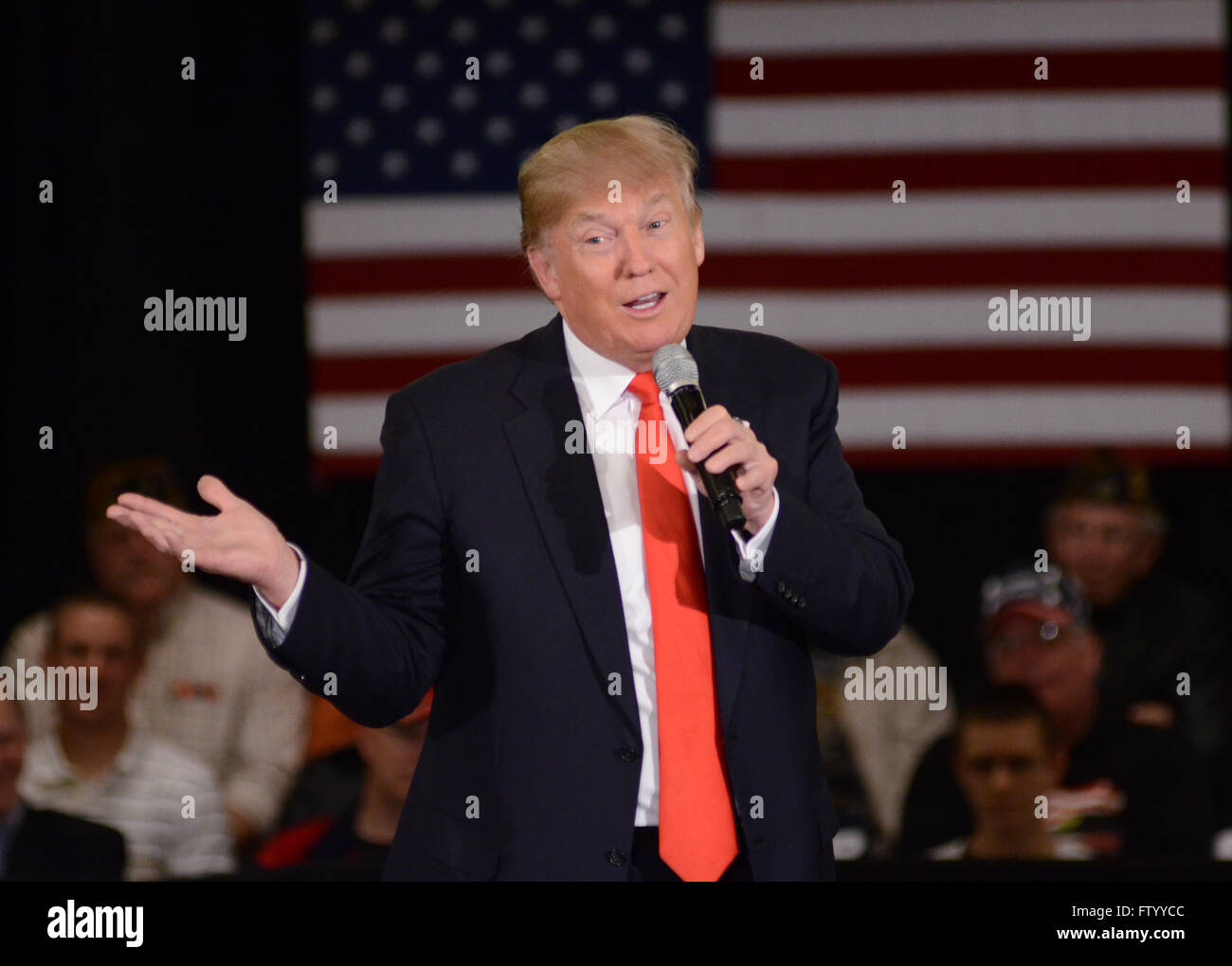 Appleton, WI, USA. 30th Mar, 2016. Republican presidential candidate ...