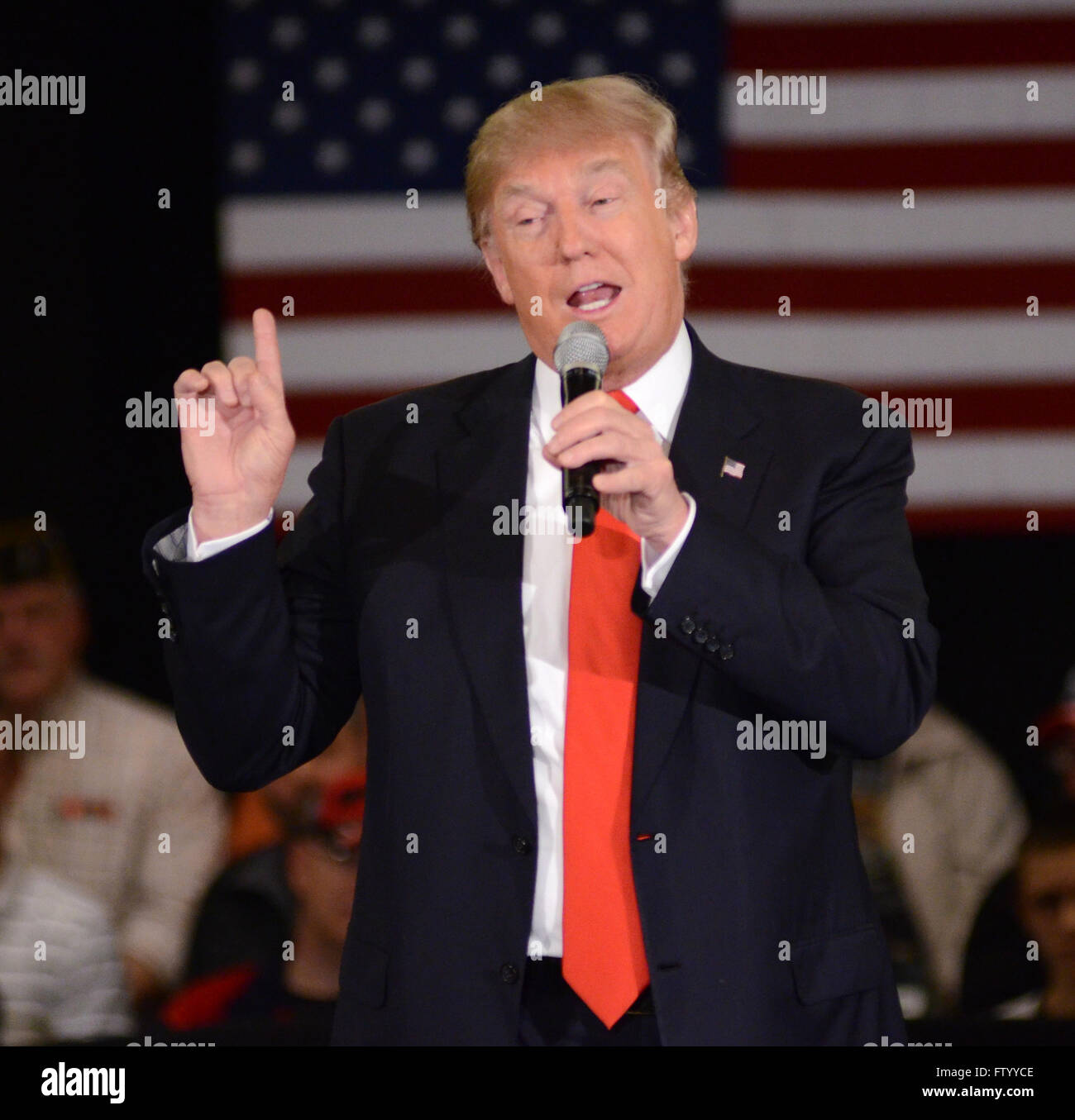 Appleton, WI, USA. 30th Mar, 2016. Republican presidential candidate ...