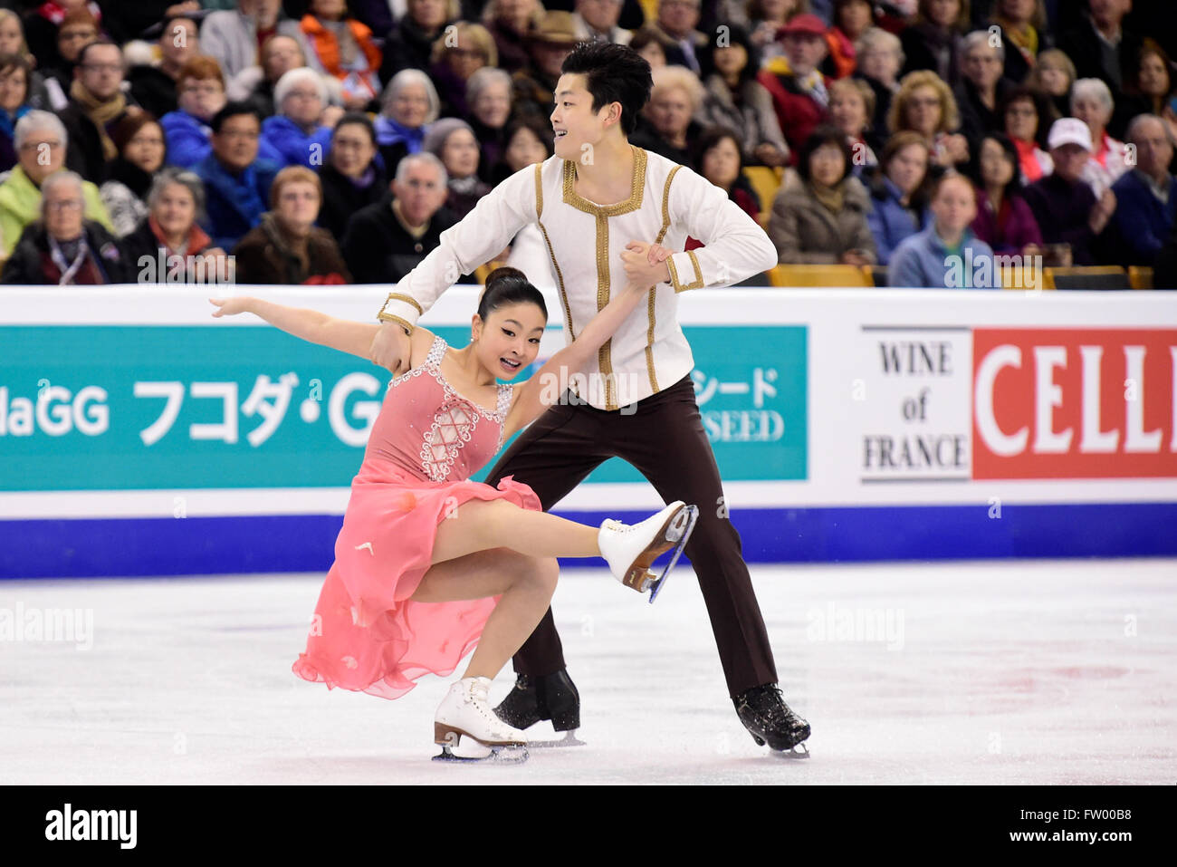 Boston, Massachusetts, USA. 30th March, 2016. Maia Shibutani and Alex ...