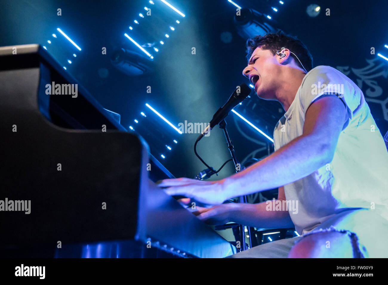 Detroit, Michigan, USA. 29th Mar, 2016. CHARLIE PUTH performing on his ...