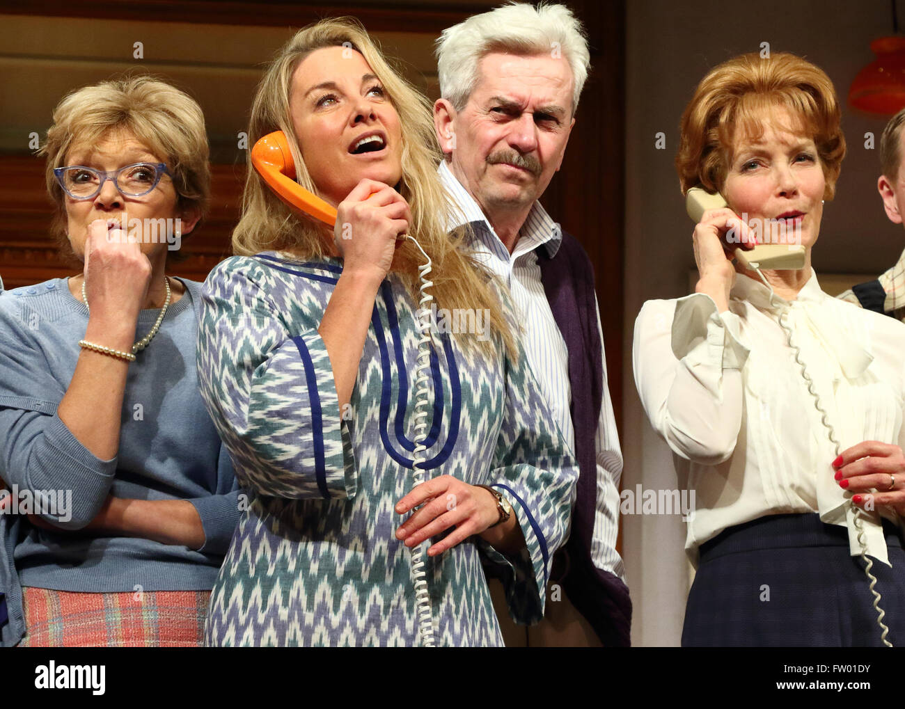 London, UK. 30th March, 2016. Nicholas Le Prevost as 'Frank Foster' and ...