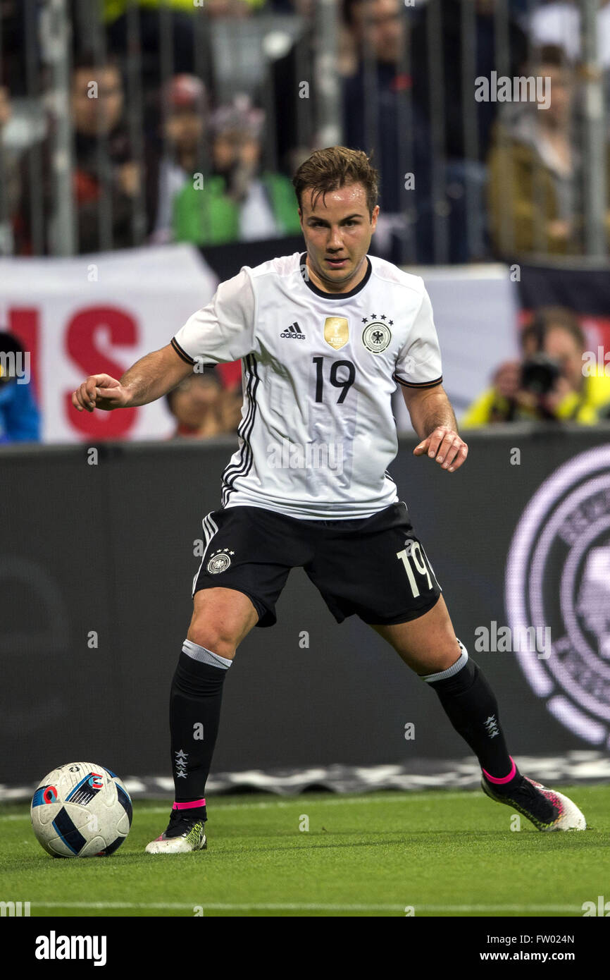 Munich, Germany. 29th Mar, 2016. Mario Gotze (GER) Football/Soccer ...