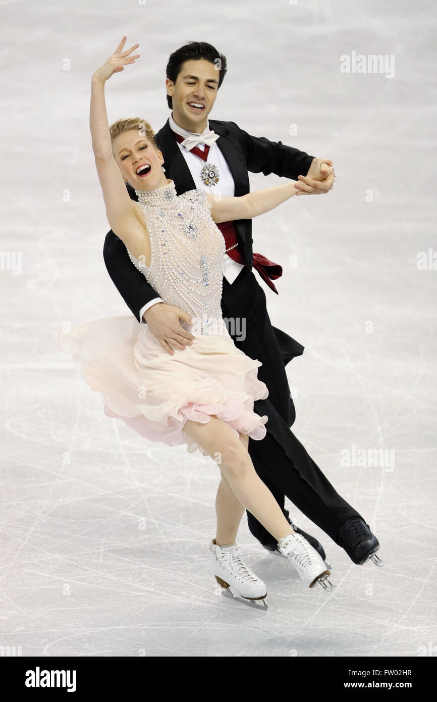 Boston, USA. 30th Mar, 2016. Kaitlyn Weaver and Andrew Poje (CAN), March 30, 2016 - Figure ...
