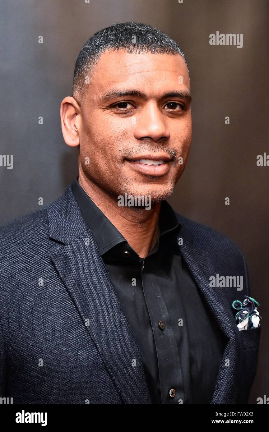 New York, NY, USA. 30th Mar, 2016. Allan Houston in attendance for Mike ...