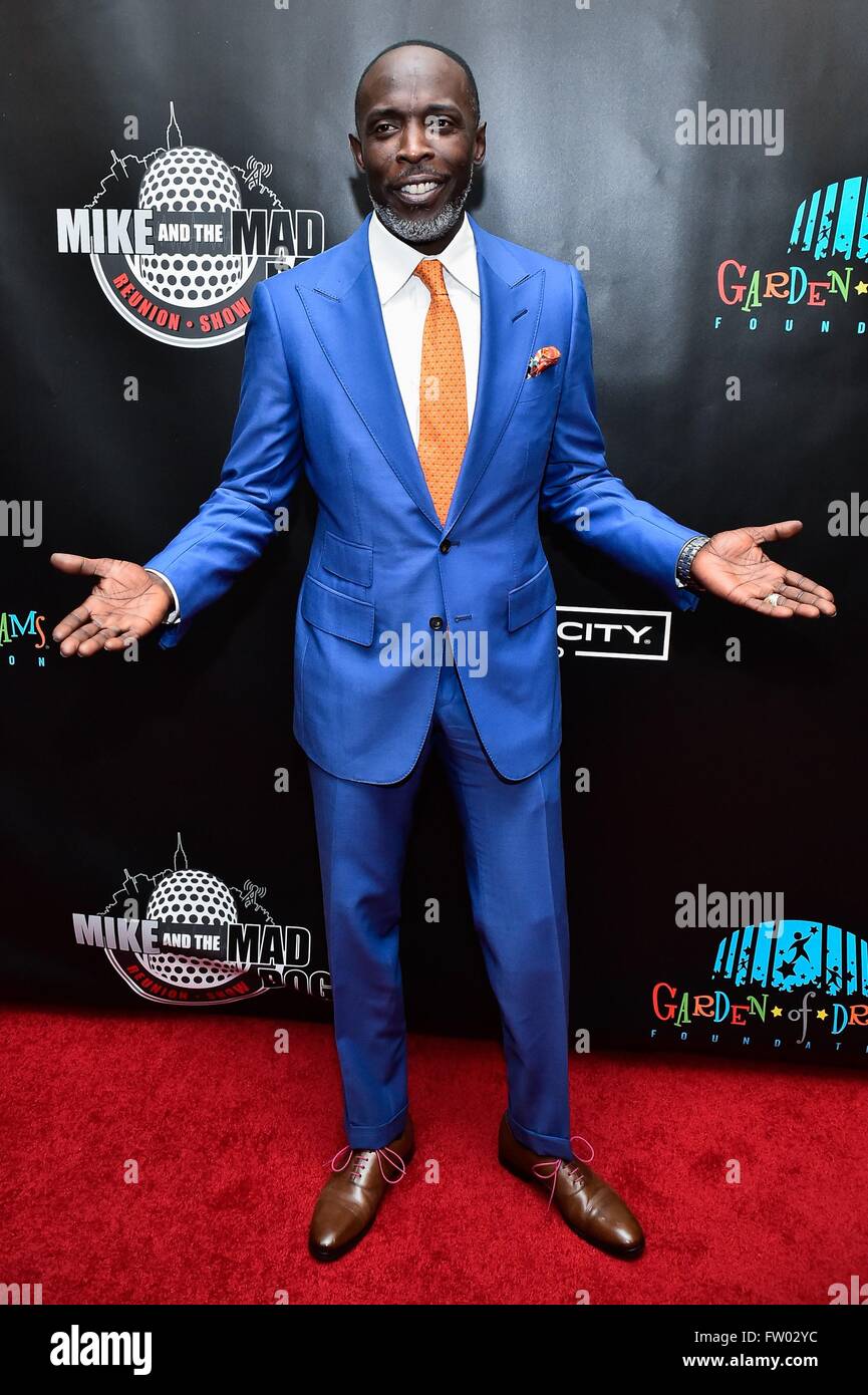 New York, NY, USA. 30th Mar, 2016. Michael K Williams in attendance for ...