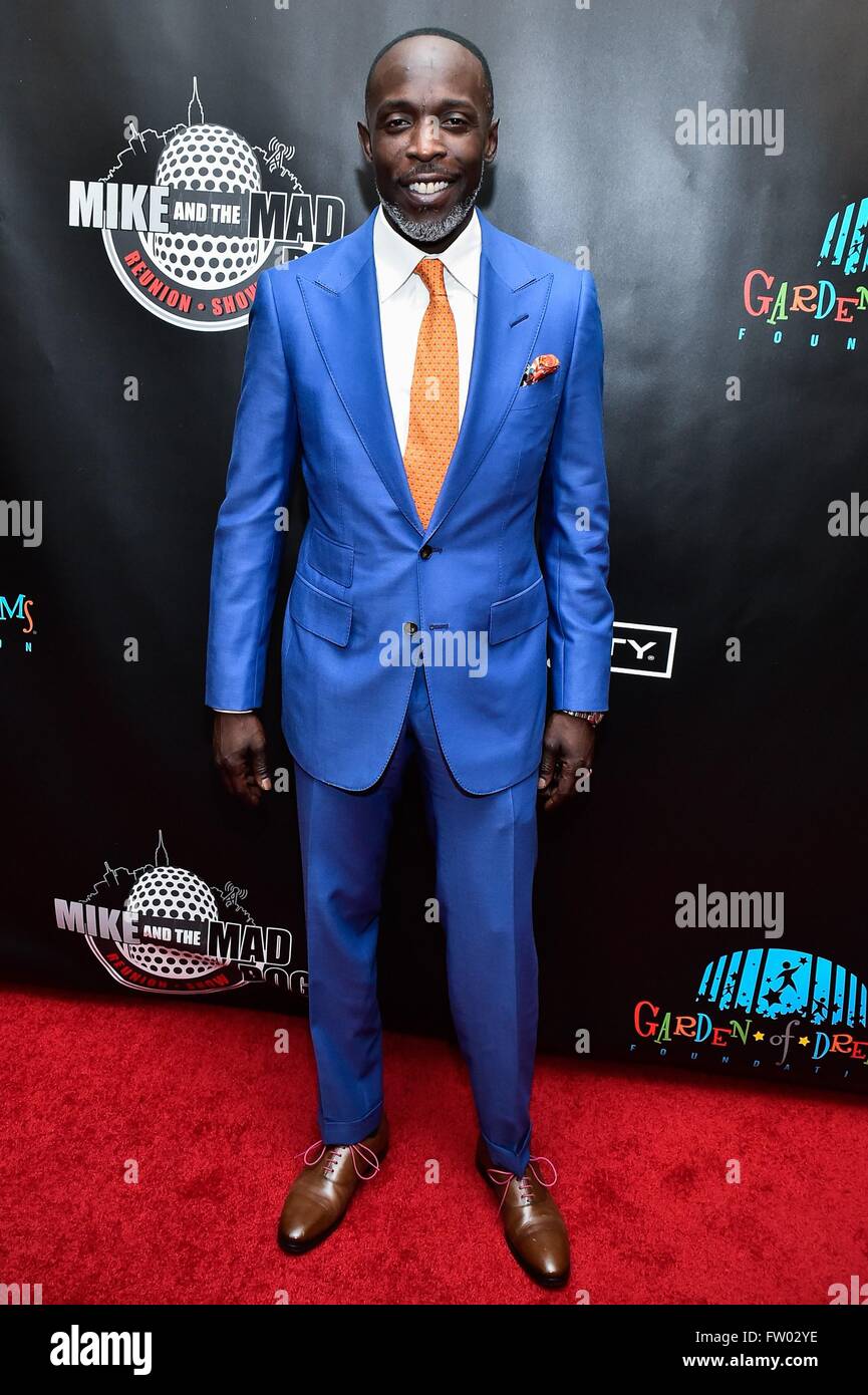 New York, NY, USA. 30th Mar, 2016. Michael K Williams in attendance for ...