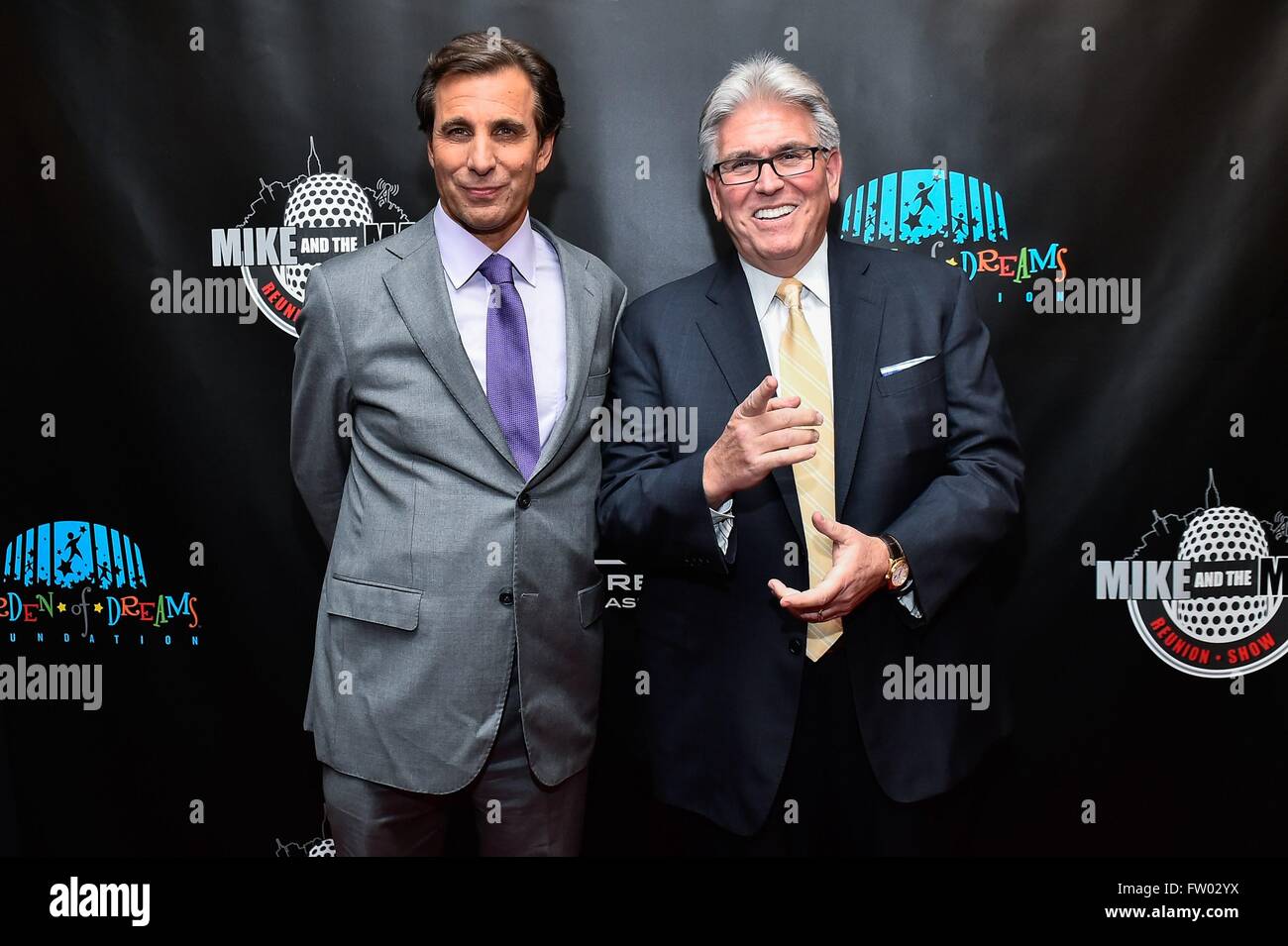 New York, NY, USA. 30th Mar, 2016. Christopher Russo, Mike Francesa ...