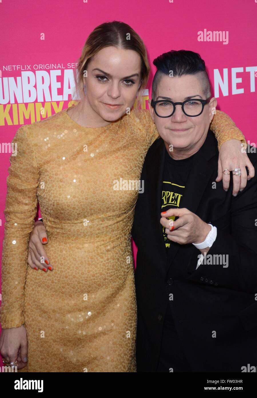 New York, NY, USA. 30th Mar, 2016. Taryn Manning, Lea DeLaria at ...