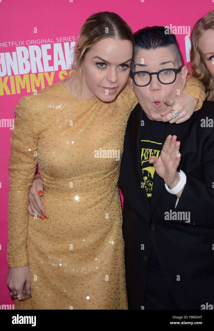 New York, NY, USA. 30th Mar, 2016. Taryn Manning, Lea DeLaria at ...