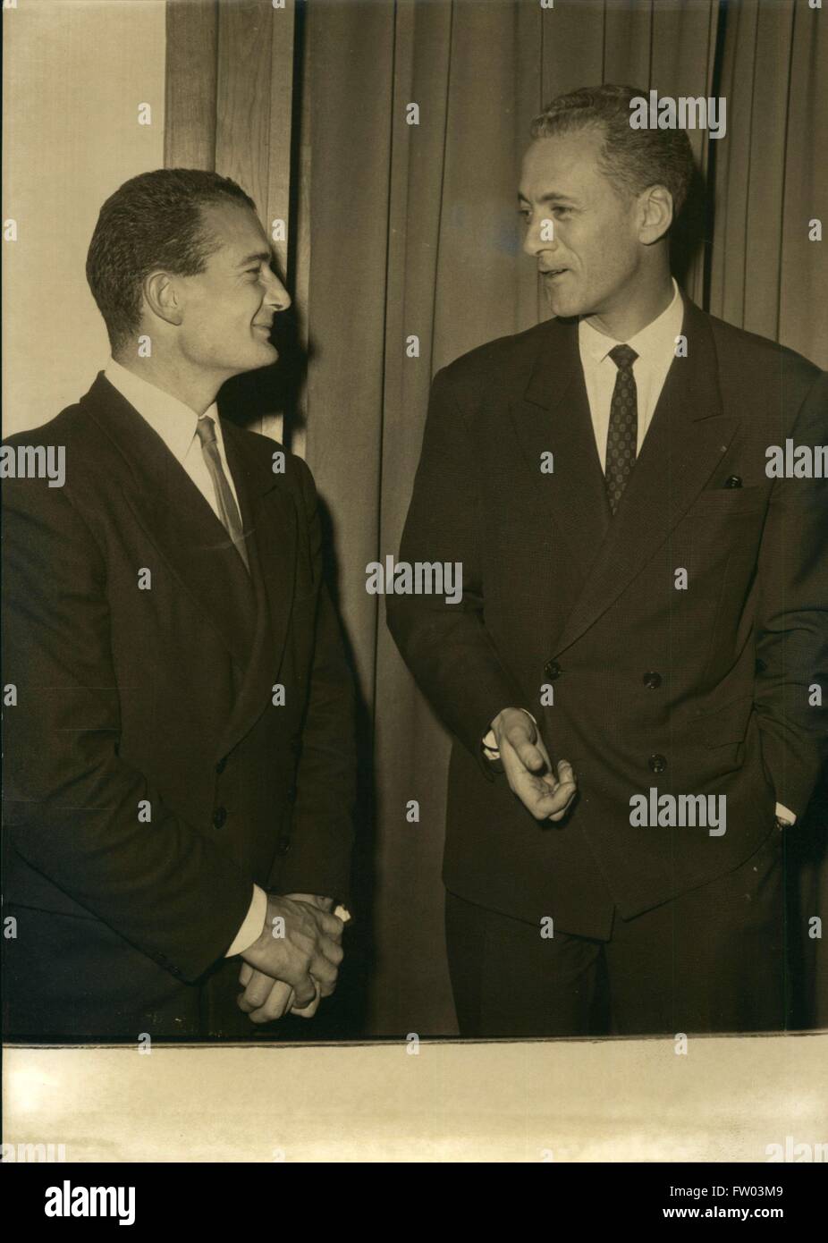 1959 - Tabarly and Crew received by minister of Youth and sports ...