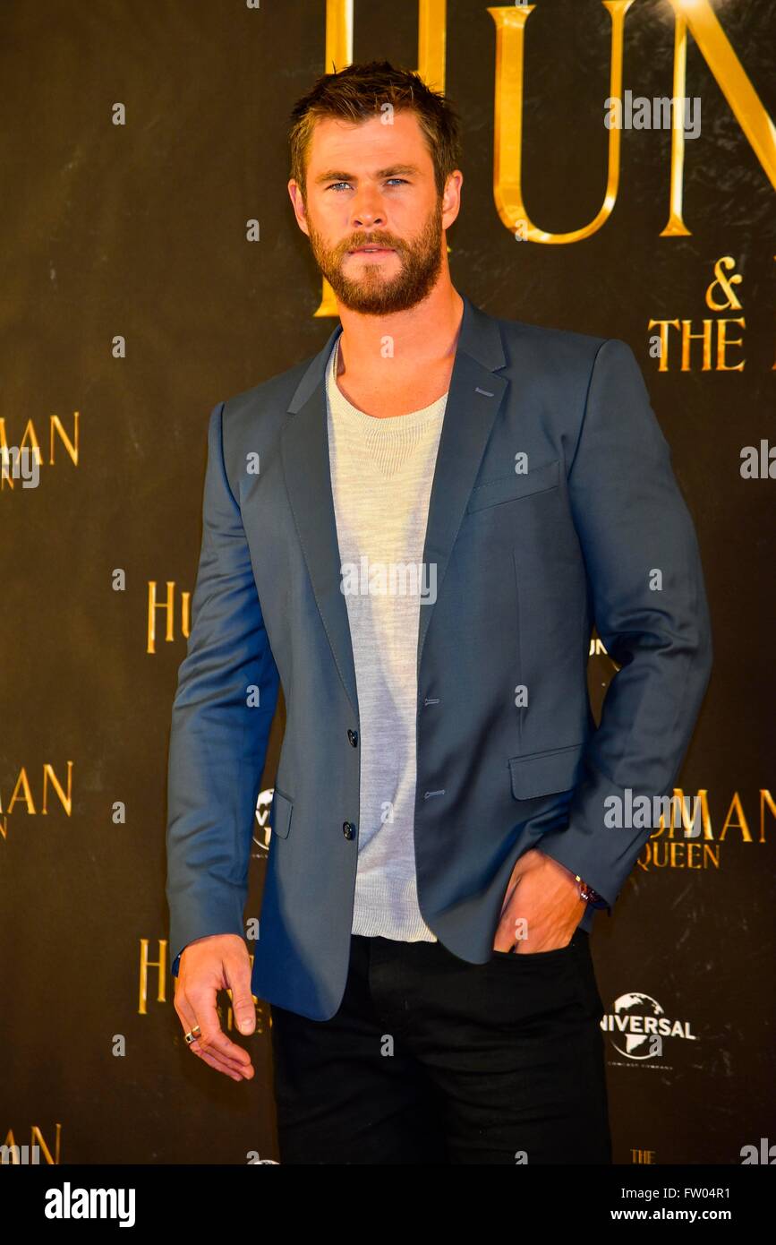 Christopher Bruce Chris Hemsworth australischer Actor beim Photocall zu ...