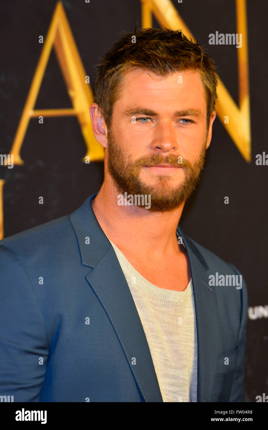 Christopher Bruce Chris Hemsworth australischer Actor beim Photocall zu ...