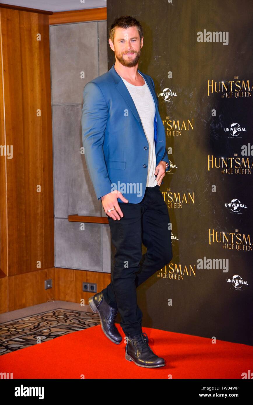 Christopher Bruce Chris Hemsworth australischer Actor beim Photocall zu ...