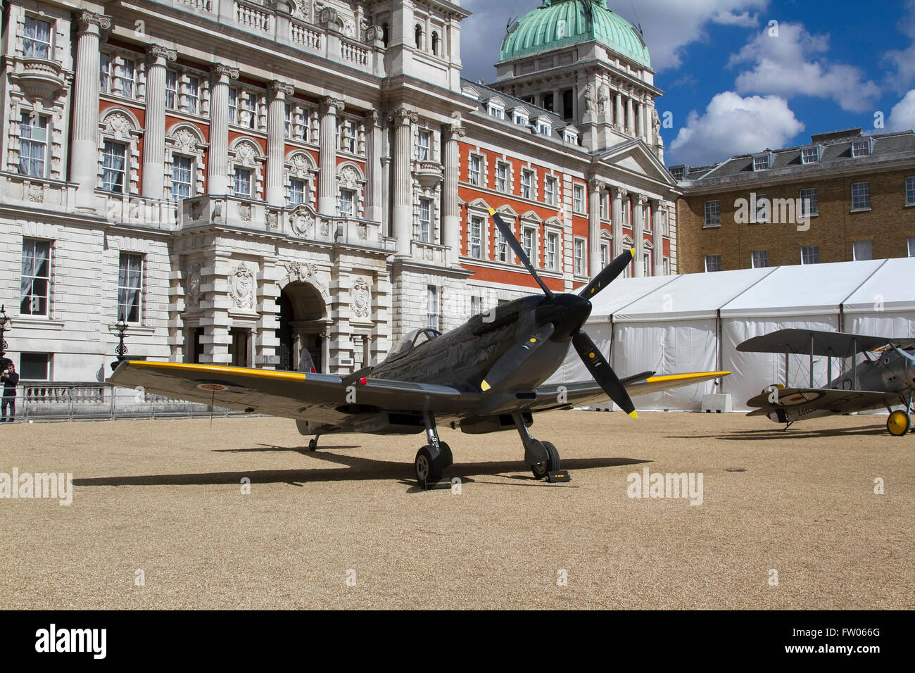 London,UK. 31st March 2016. The RAF Museum displays aircraft from WW1 ...