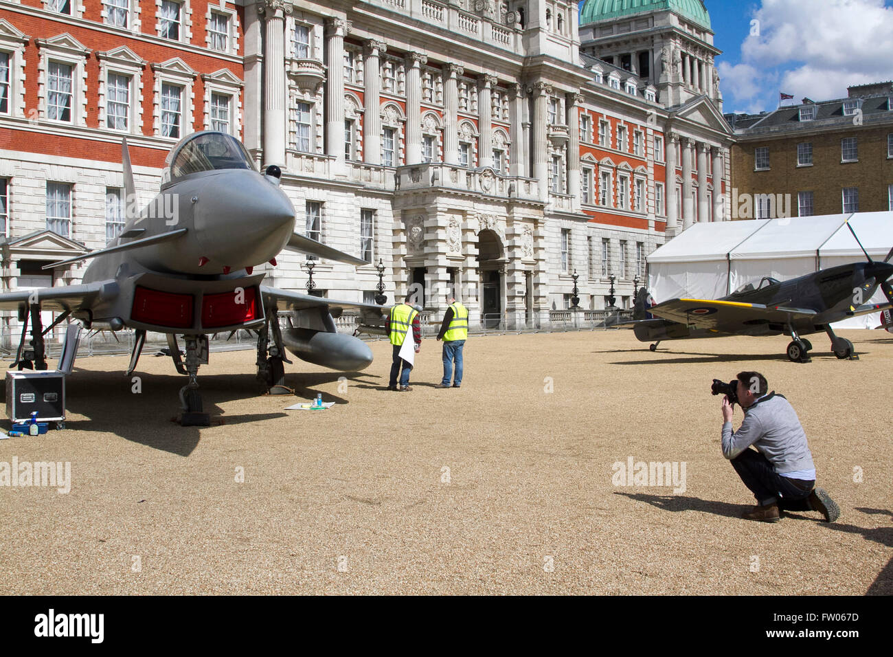 London,UK. 31st March 2016. The RAF Museum displays aircraft from WW1 ...