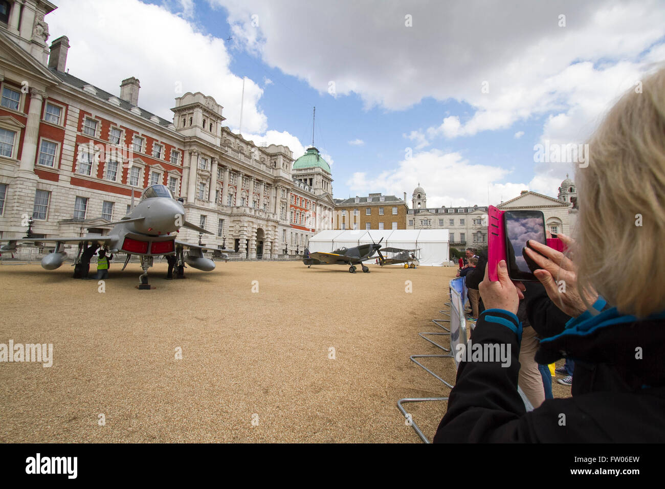 London,UK. 31st March 2016. The RAF Museum displays aircraft from WW1 ...