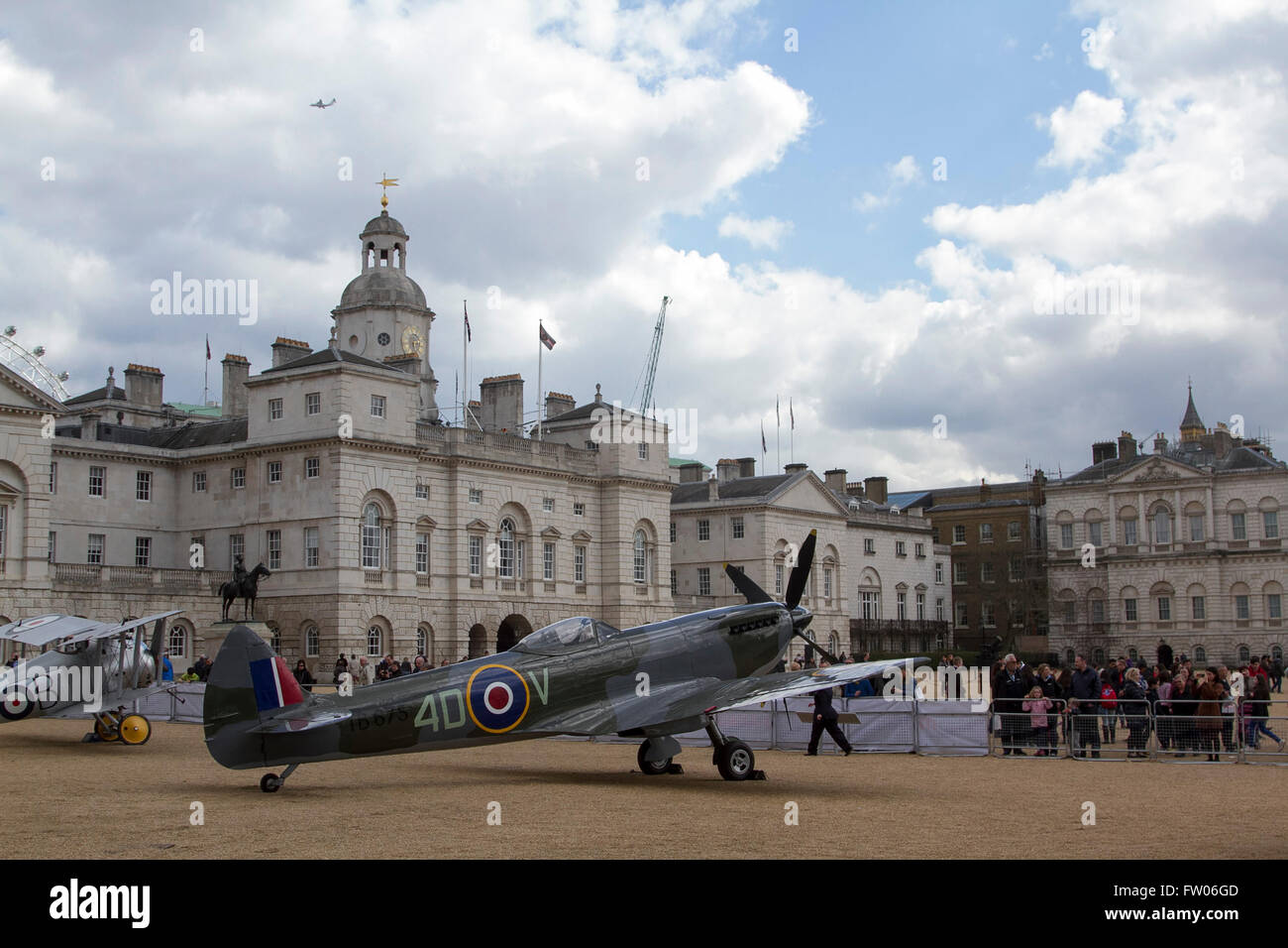 London,UK. 31st March 2016. The RAF Museum displays aircraft from WW1 ...