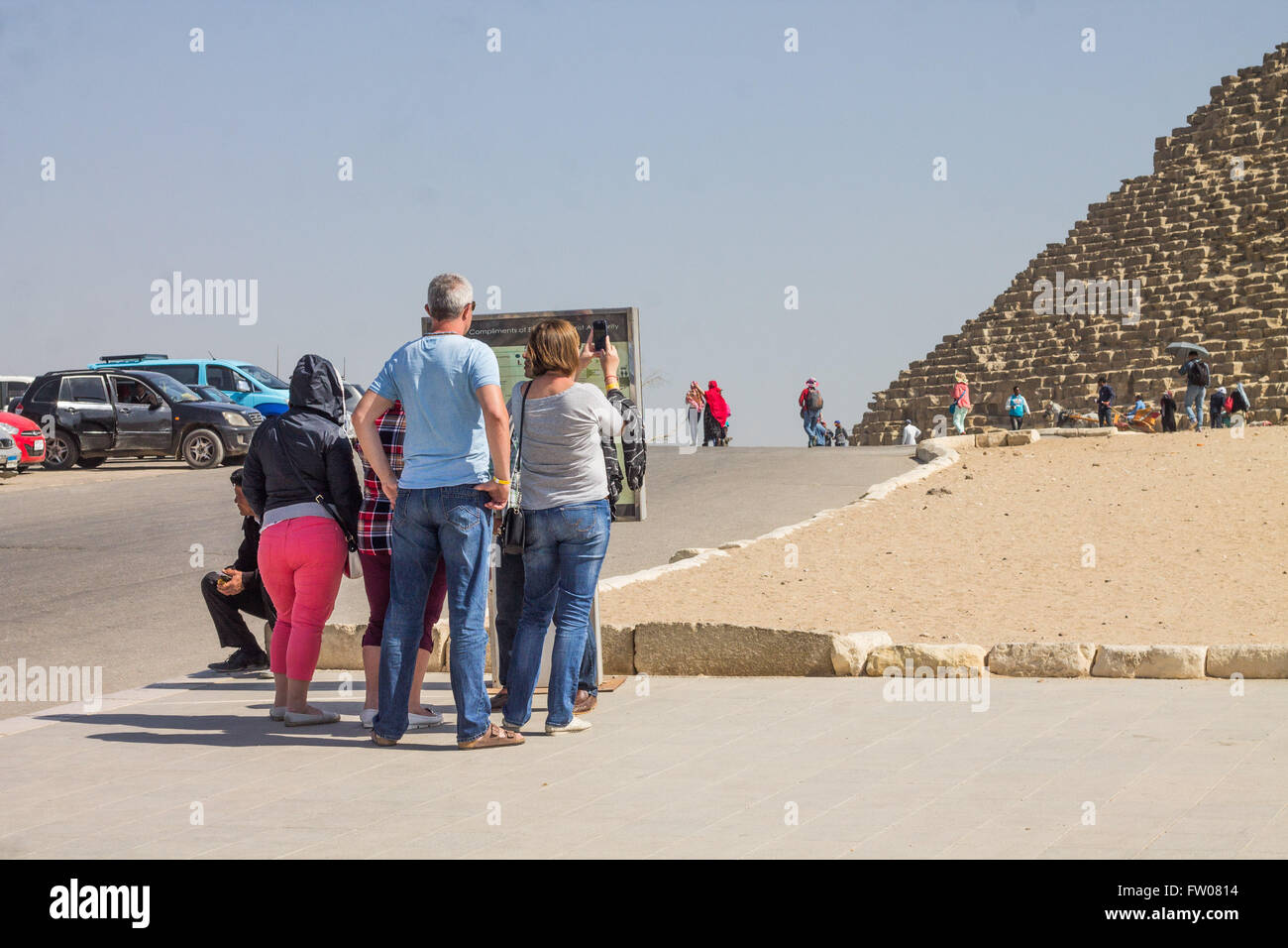 April 30, 2016 - Dion captured you cut off entry tickets Great Pyramids ...