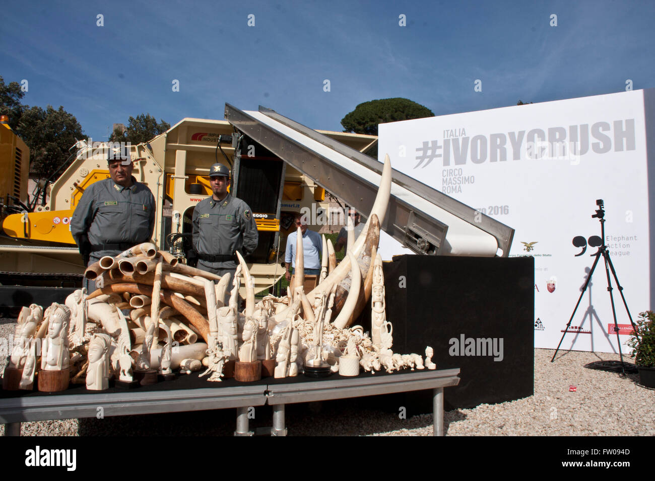 Roma, Italy. 31st Mar, 2016. The Ministry of Environment for the first ...