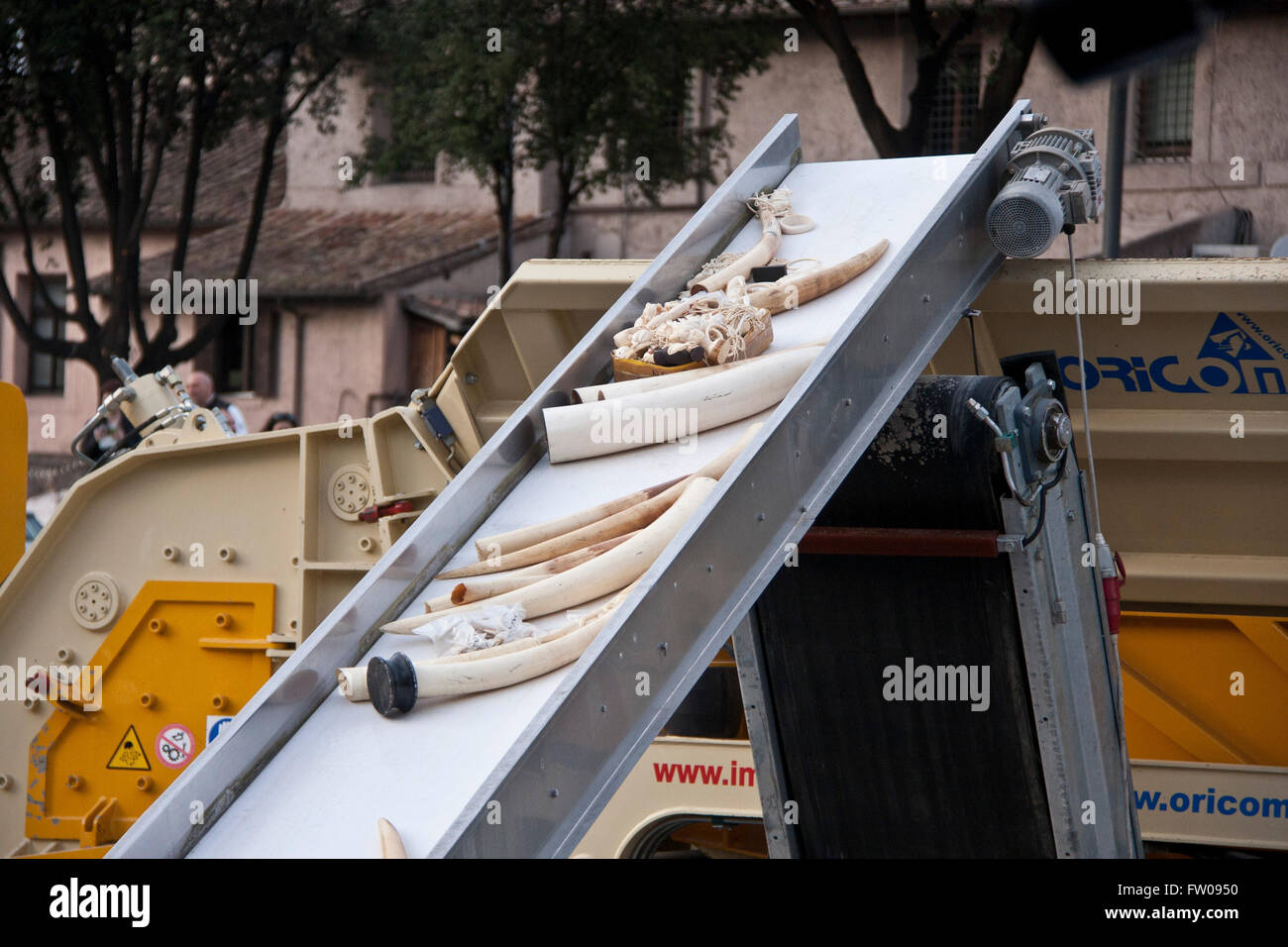 Roma, Italy. 31st Mar, 2016. The Ministry of Environment for the first ...
