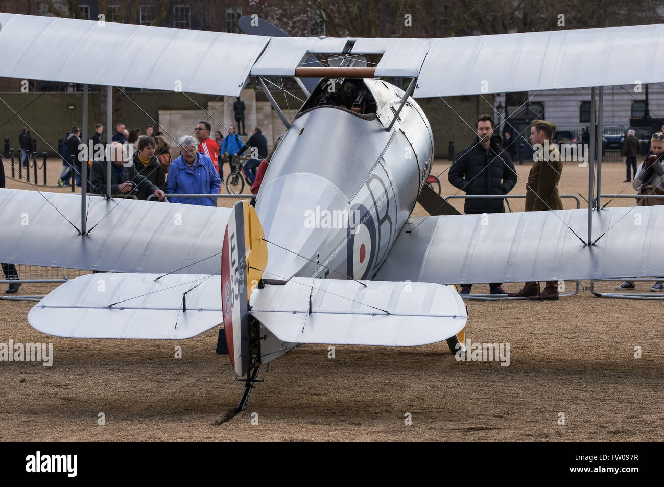 Full-size replica of a First World War Sopwith Snipe exhibited at Horse ...