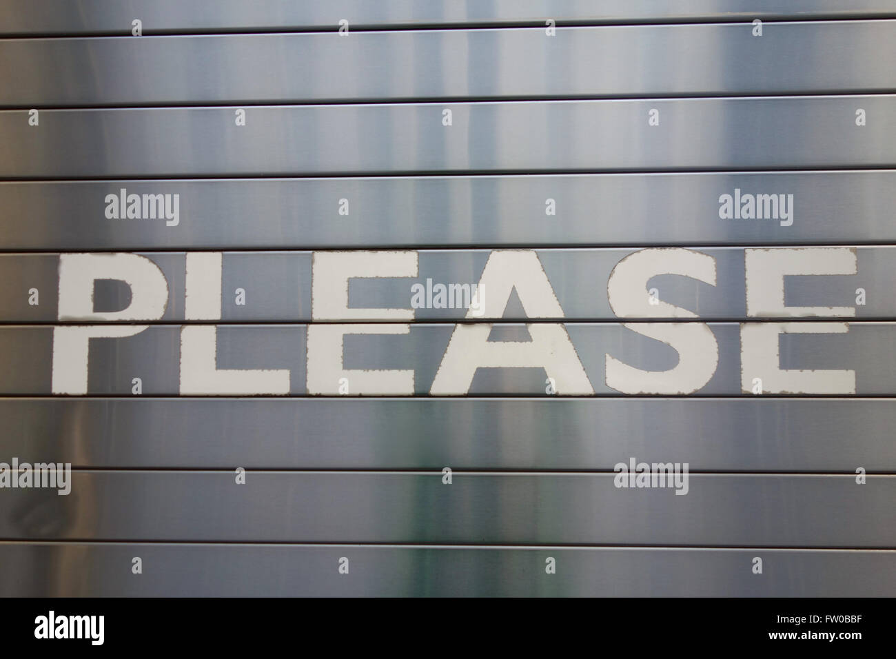 The word please Stock Photo - Alamy