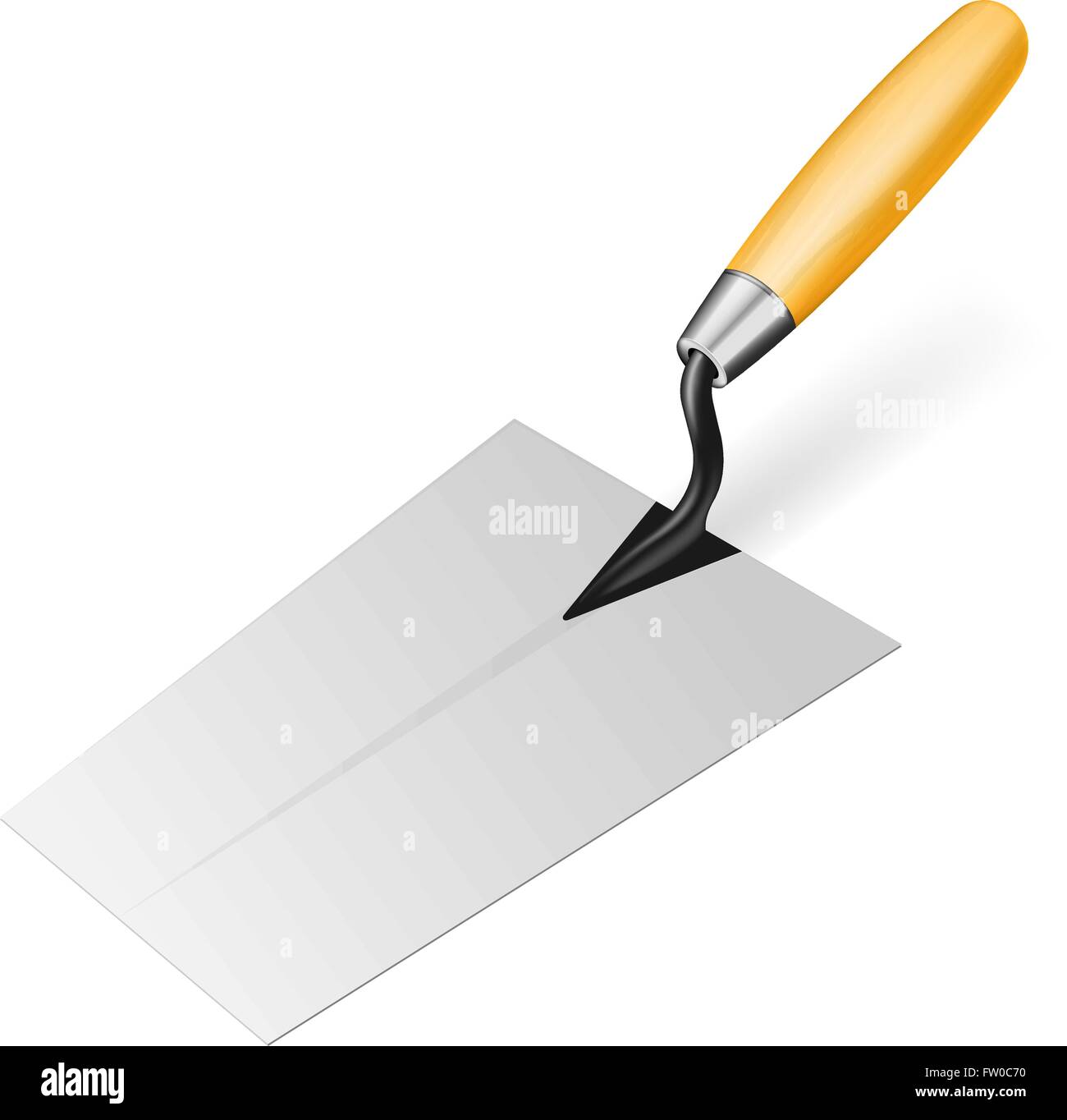Photorealistic vector trowel Stock Vector Image & Art - Alamy