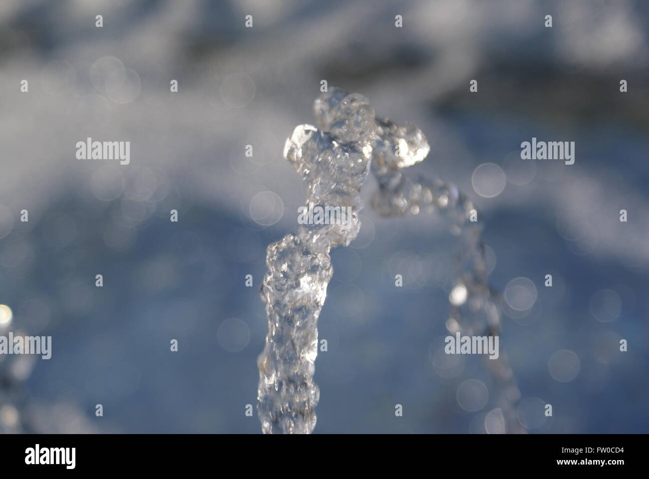 Bokeh lights on water spring Stock Photo - Alamy