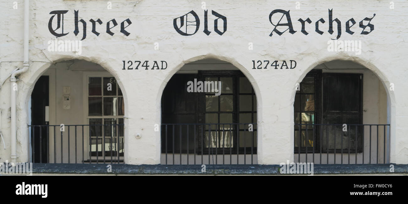three old arches Stock Photo - Alamy