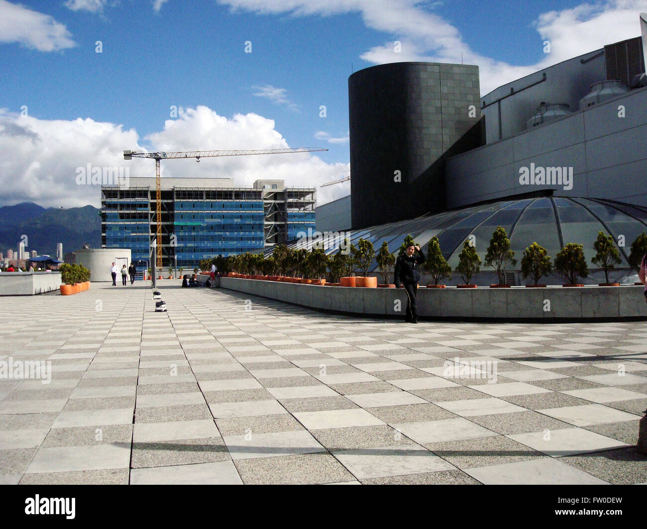 The rooftop of a shopping center Stock Photo - Alamy