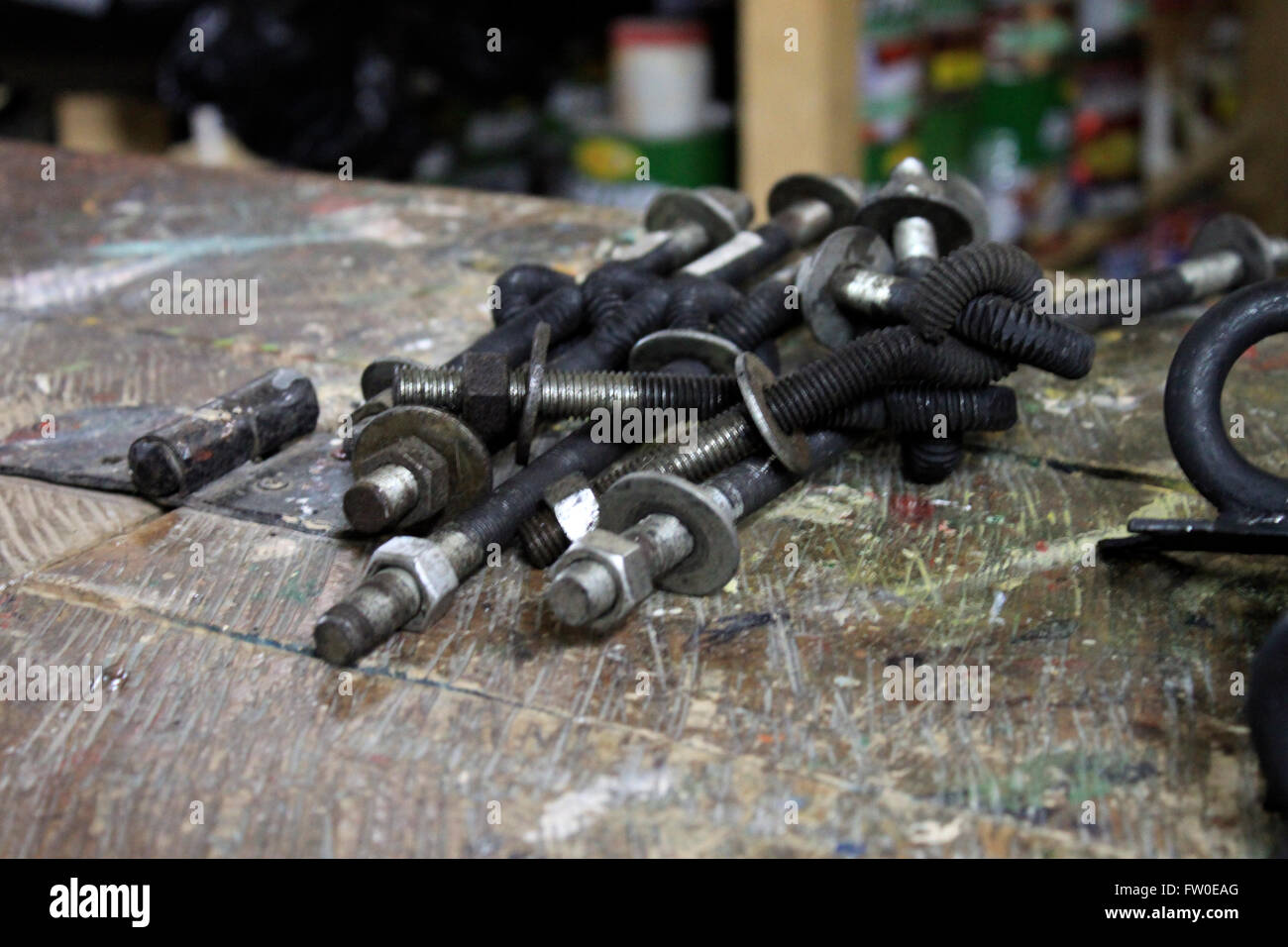 Machine bolts nuts hi-res stock photography and images - Alamy