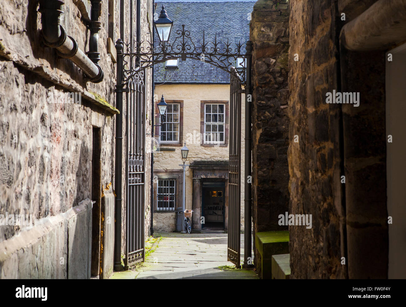 EDINBURGH, SCOTLAND - MARCH 10TH 2016: A view of Tweeddale House ...