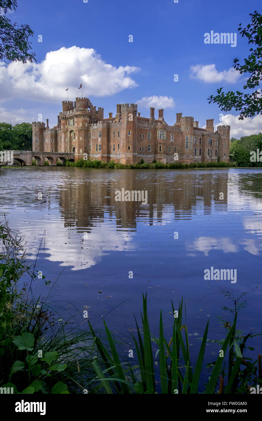 Herstmonceux Castle in southern England Stock Photo - Alamy