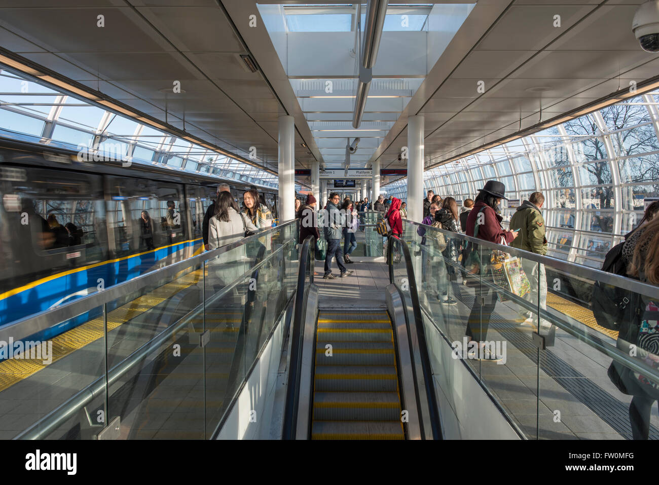 Skytrain interior hi-res stock photography and images - Alamy