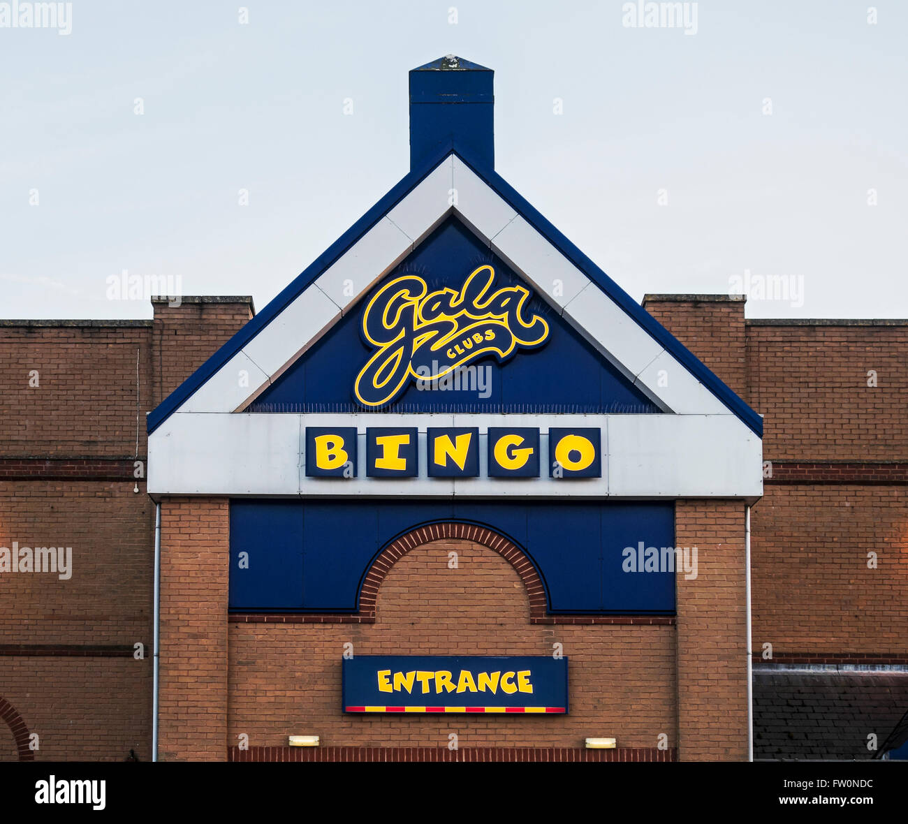 Gala Bingo at Cramlington, Northumberland Stock Photo - Alamy