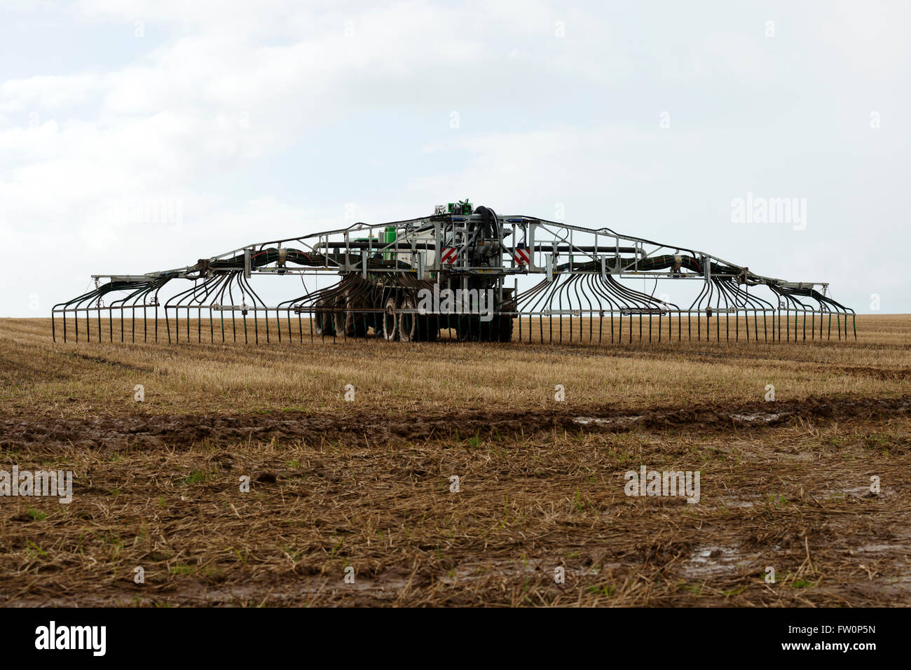 Vogelsang liquid manure sprayer Stock Photo - Alamy