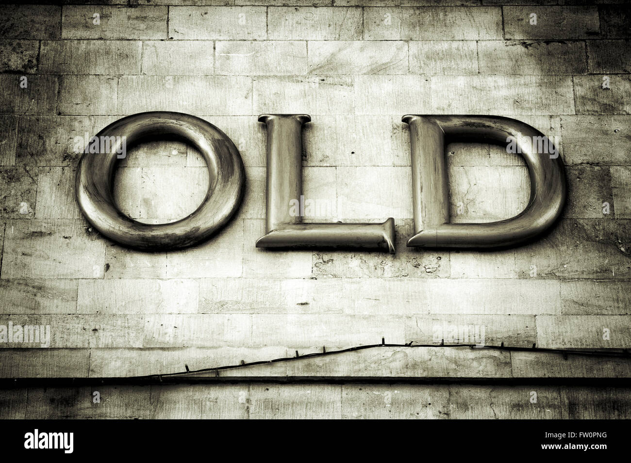Old Bank sign, Moreton in Marsh, Cotswolds, Gloucestershire, England ...