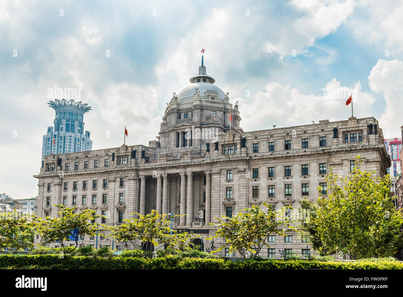 Shanghai Bund historical buildings,China Stock Photo - Alamy