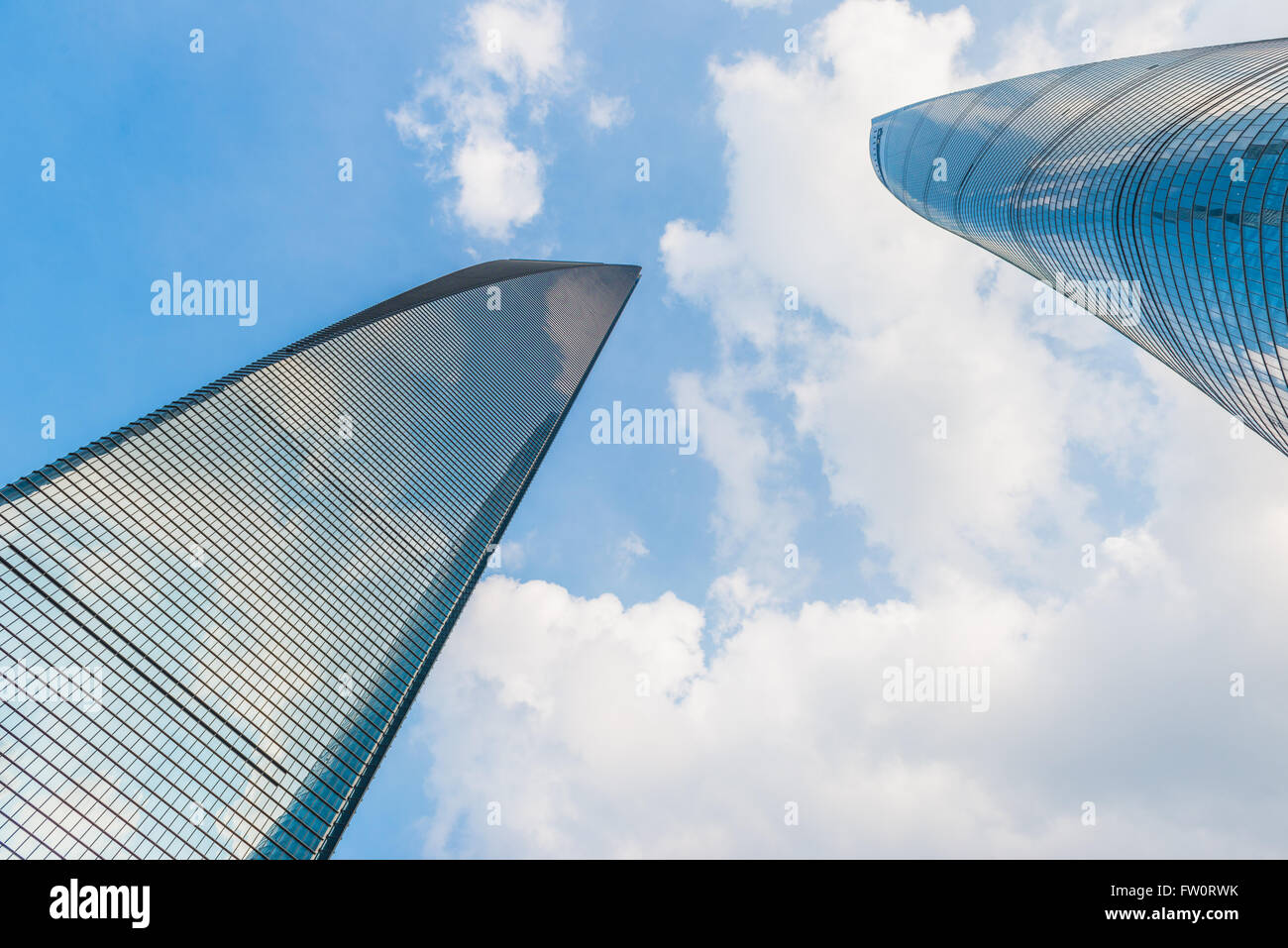 Landmark Tower in Shanghai Stock Photo - Alamy